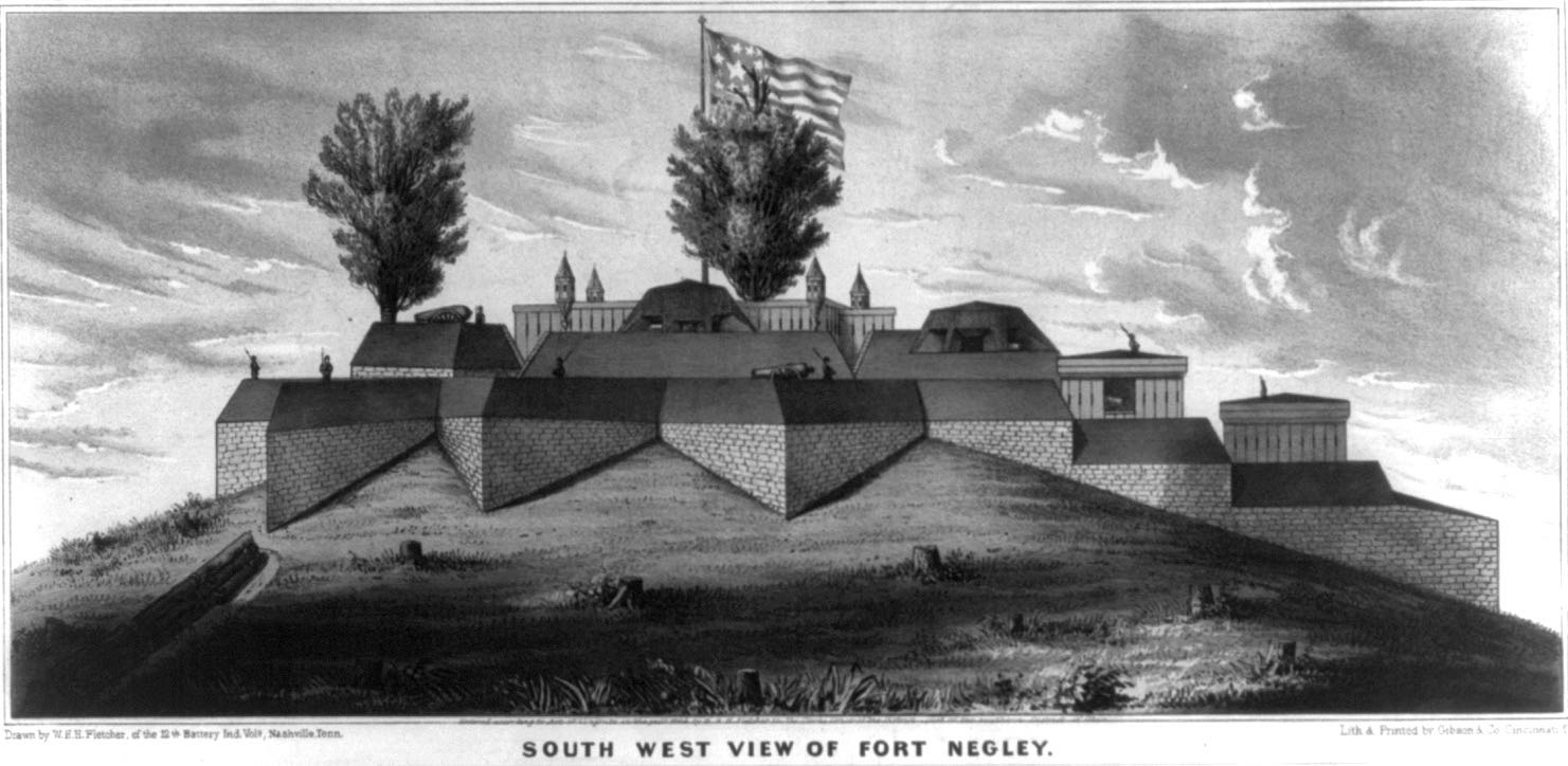 Fort Negley (1) - FortWiki Historic U.S. and Canadian Forts