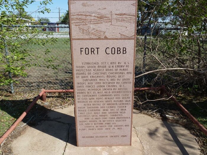 Fort Cobb - FortWiki Historic U.S. and Canadian Forts