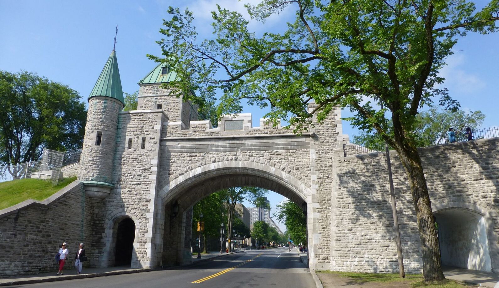 Quebec City Gates - FortWiki Historic U.S. and Canadian Forts
