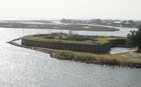 Fort Pike (1) - FortWiki Historic U.S. and Canadian Forts
