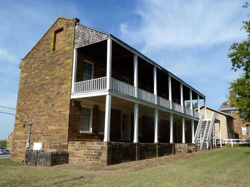 Fort Gibson (1) - FortWiki Historic U.S. and Canadian Forts