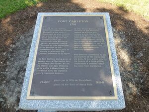 Fort Carleton (2) - FortWiki Historic U.S. and Canadian Forts