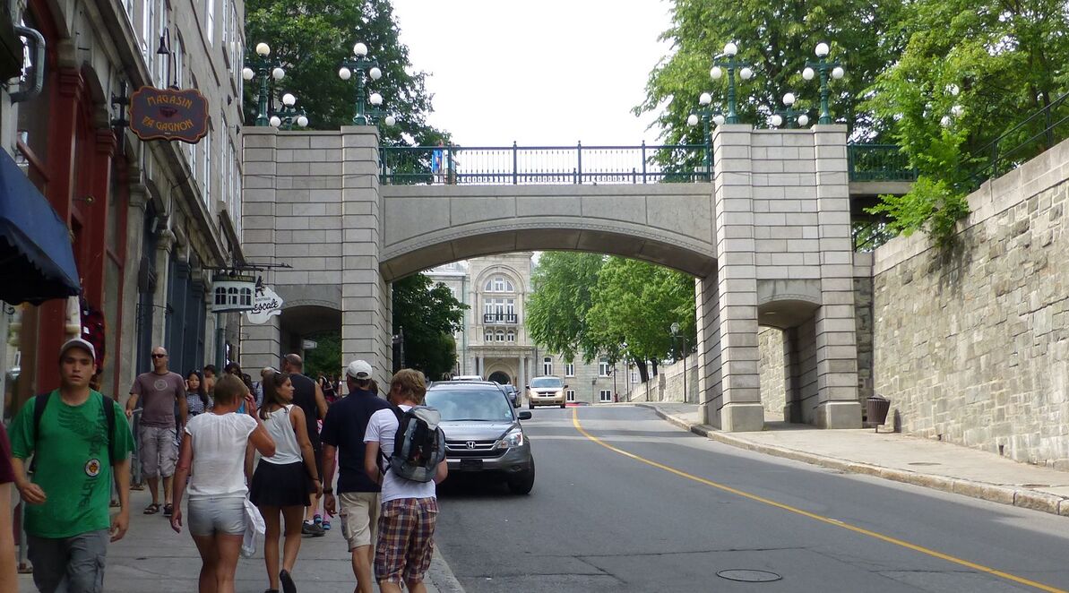 Quebec City Gates - FortWiki Historic U.S. and Canadian Forts