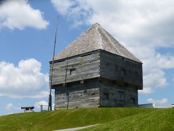 Fort Howe (1) - FortWiki Historic U.S. and Canadian Forts