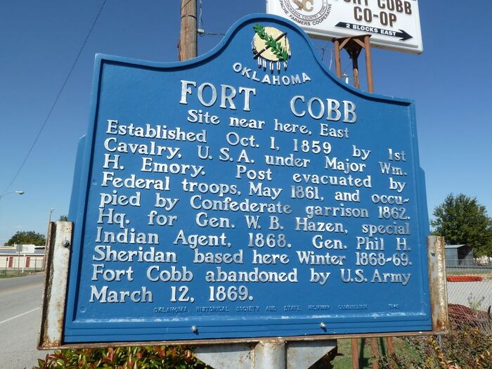 Fort Cobb - FortWiki Historic U.S. and Canadian Forts