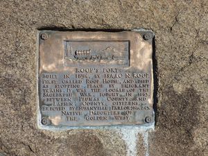 Roop's Fort - FortWiki Historic U.S. and Canadian Forts