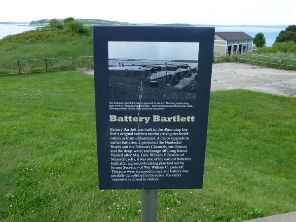 Battery Bartlett - FortWiki Historic U.S. and Canadian Forts