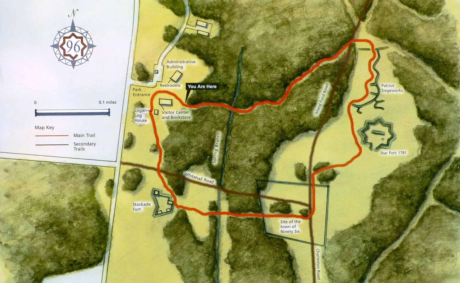 Fort Ninety-Six - FortWiki Historic U.S. and Canadian Forts