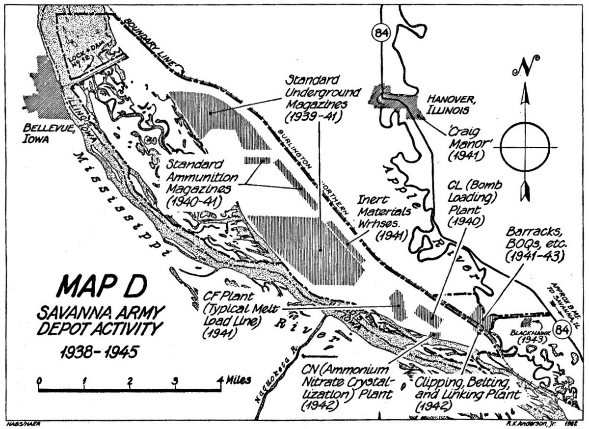 Savanna Army Depot - FortWiki Historic U.S. and Canadian Forts