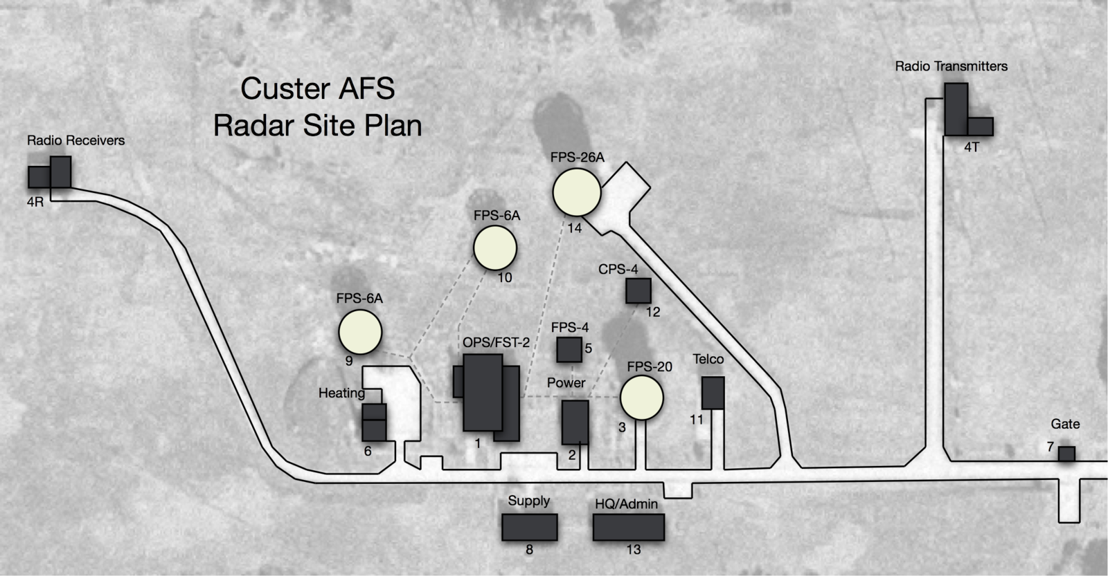 Custer Air Force Station - FortWiki Historic U.S. and Canadian Forts